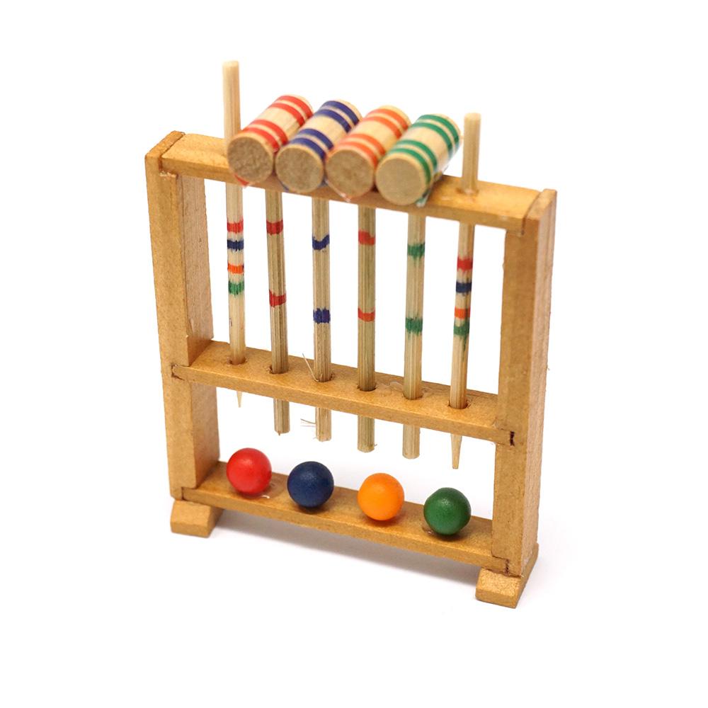 Miniature Croquet Game Set, 2-Inch – Homeford