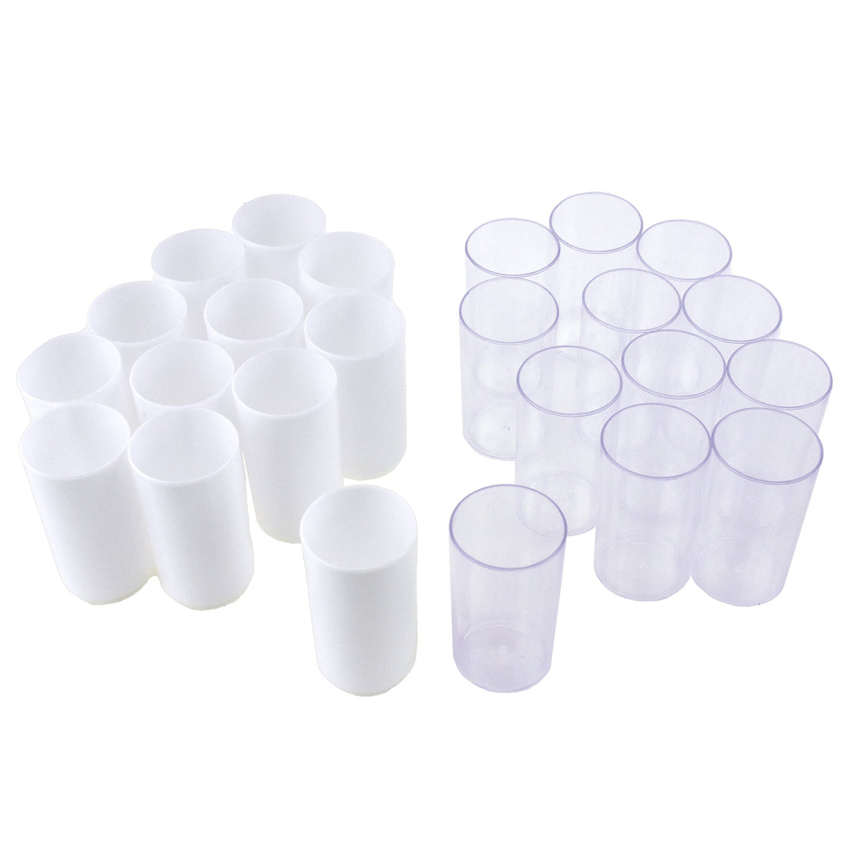 Stackable Acrylic Dessert Cylinders, 3-Inch, 12-Count – Homeford